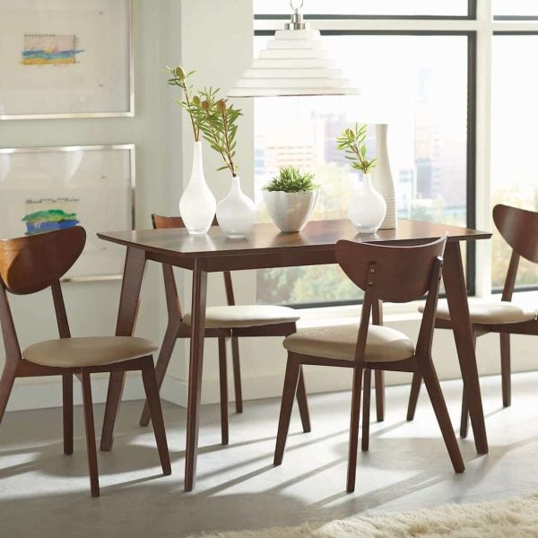 Caspian Mid Century Modern Dining Set - KFROOMS | Sale