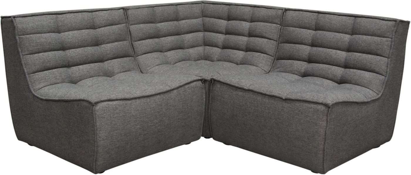 Marshall Dark Gray Modular Lounge Sofa - KFROOMS